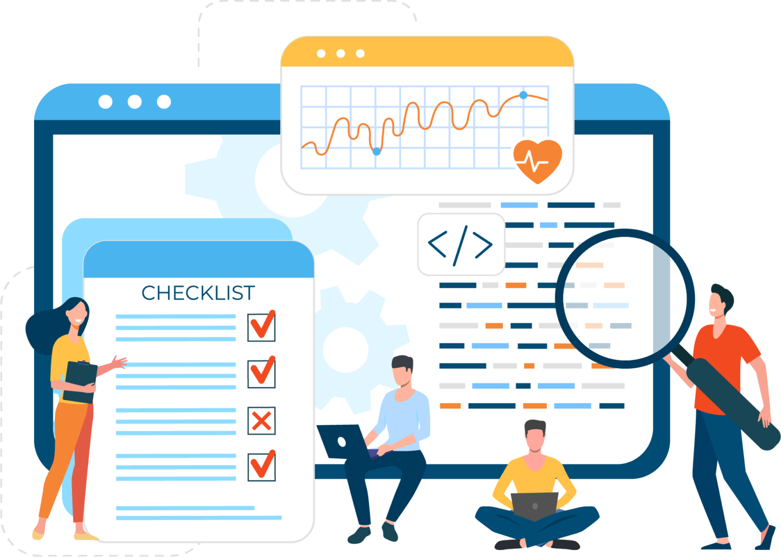 Software version tracking and environment health status | Hystax