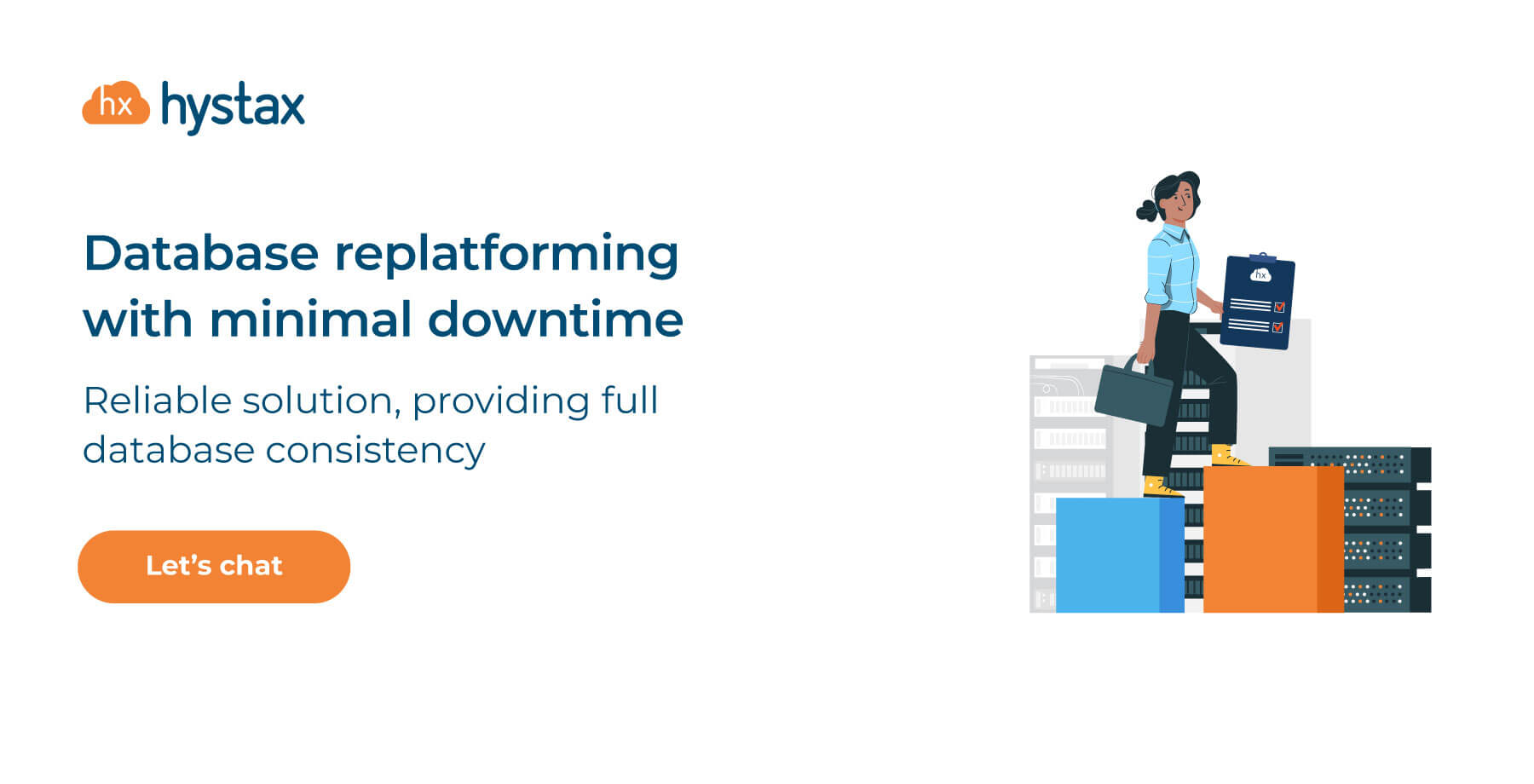 Database replatforming with minimal downtime | Hystax