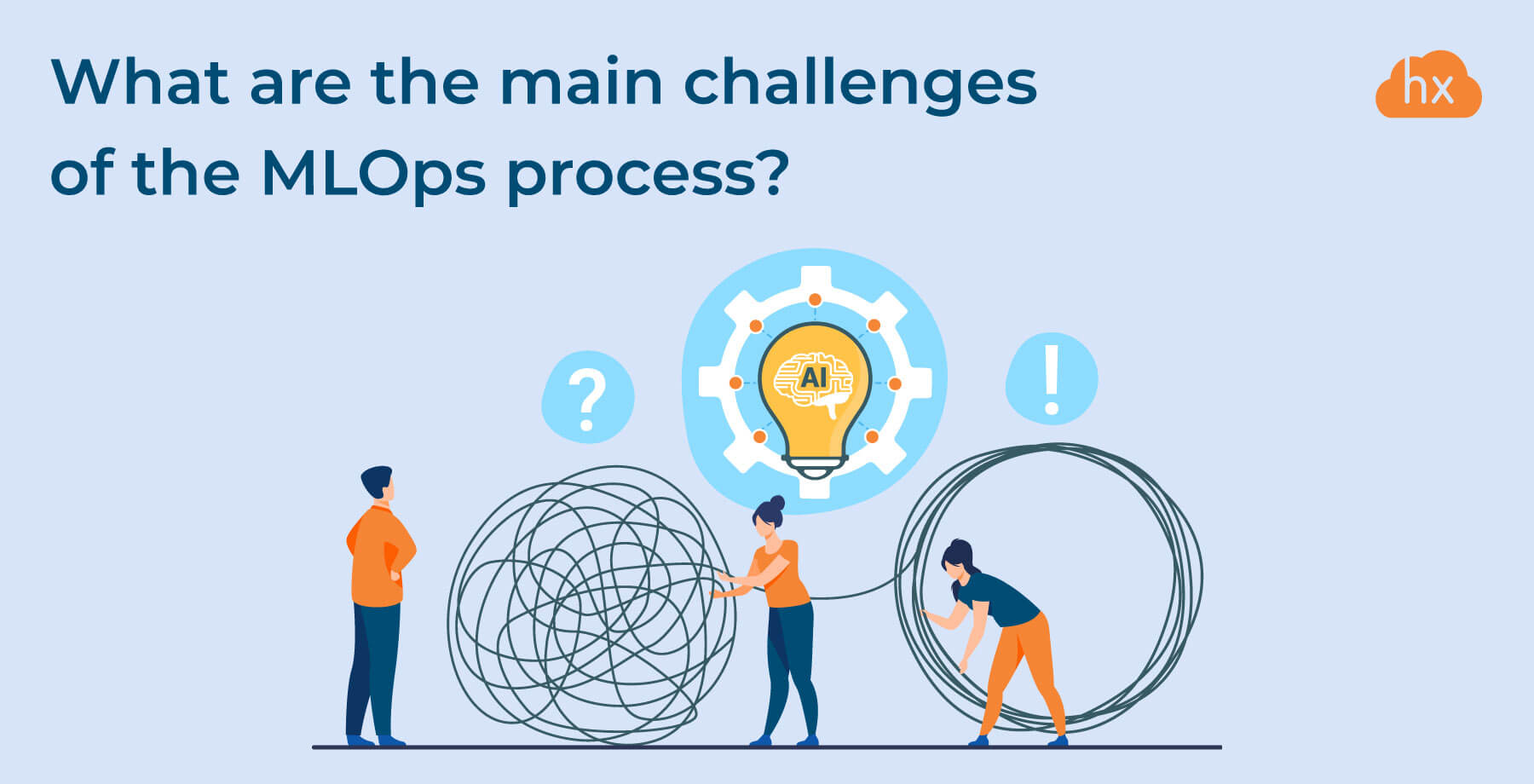 What are the main challenges of the MLOps process? | Hystax