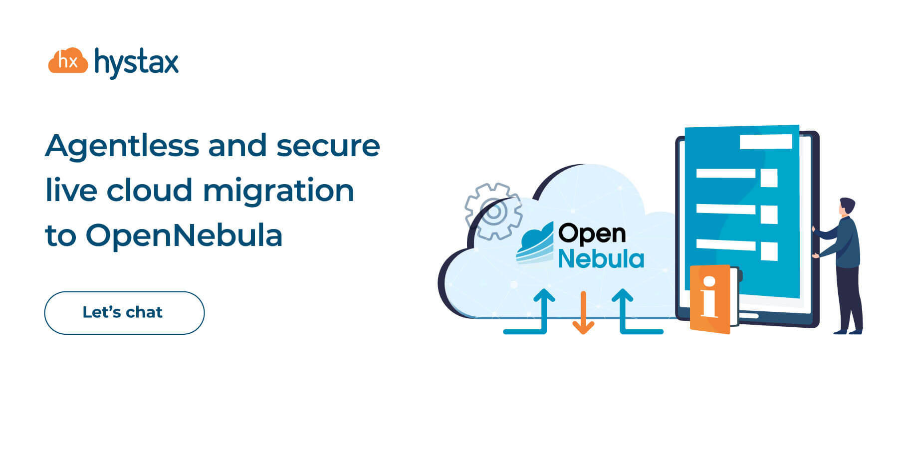 Agentless and secure cloud migration to OpenNebula | Hystax